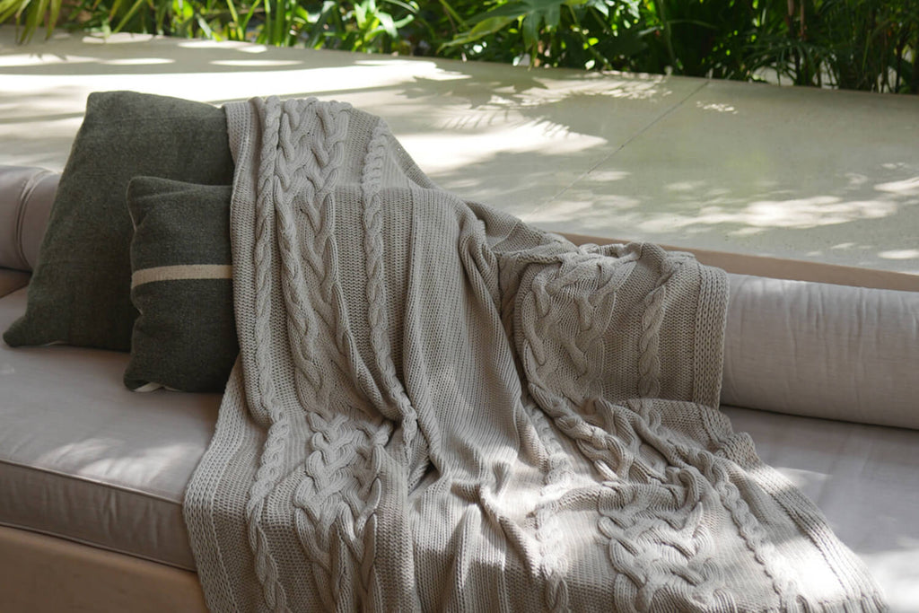 Still Throw Blanket | Rest & Reset Luxury Organic Bedding
